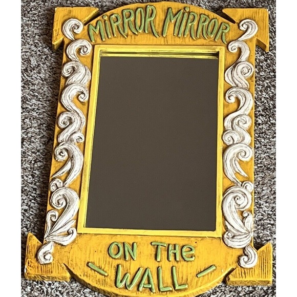 Wall Decor | Vintage Snow White And Seven Dwarves Mirror | Poshmark
